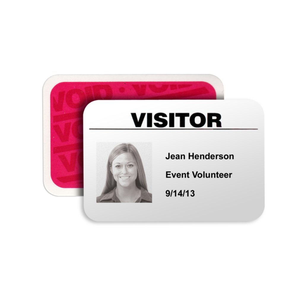 Self-Expiring Thermal Print Badges - IDville