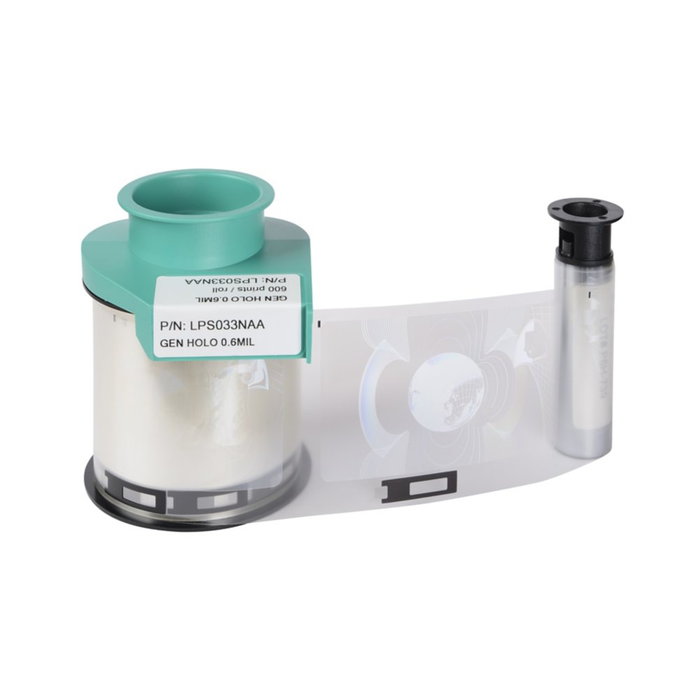 Evolis Lamination Generic Hologram Patch .6 Mil 600 Print - IDville