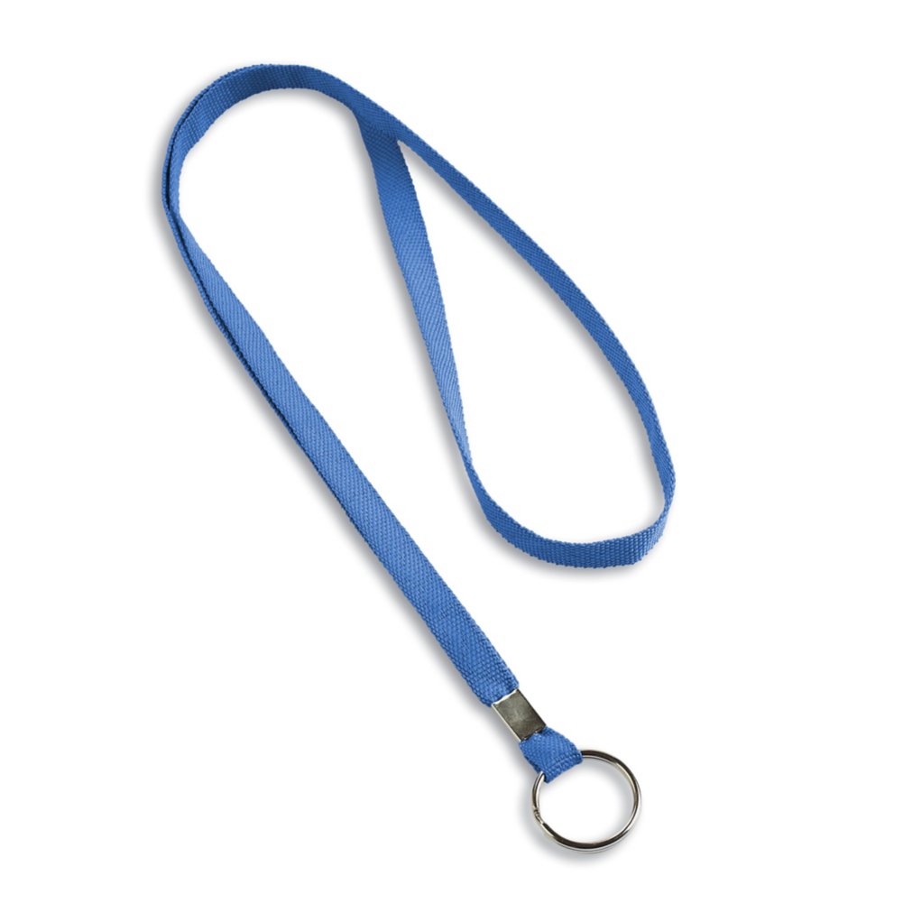 Blank Flat Woven Lanyard - IDville