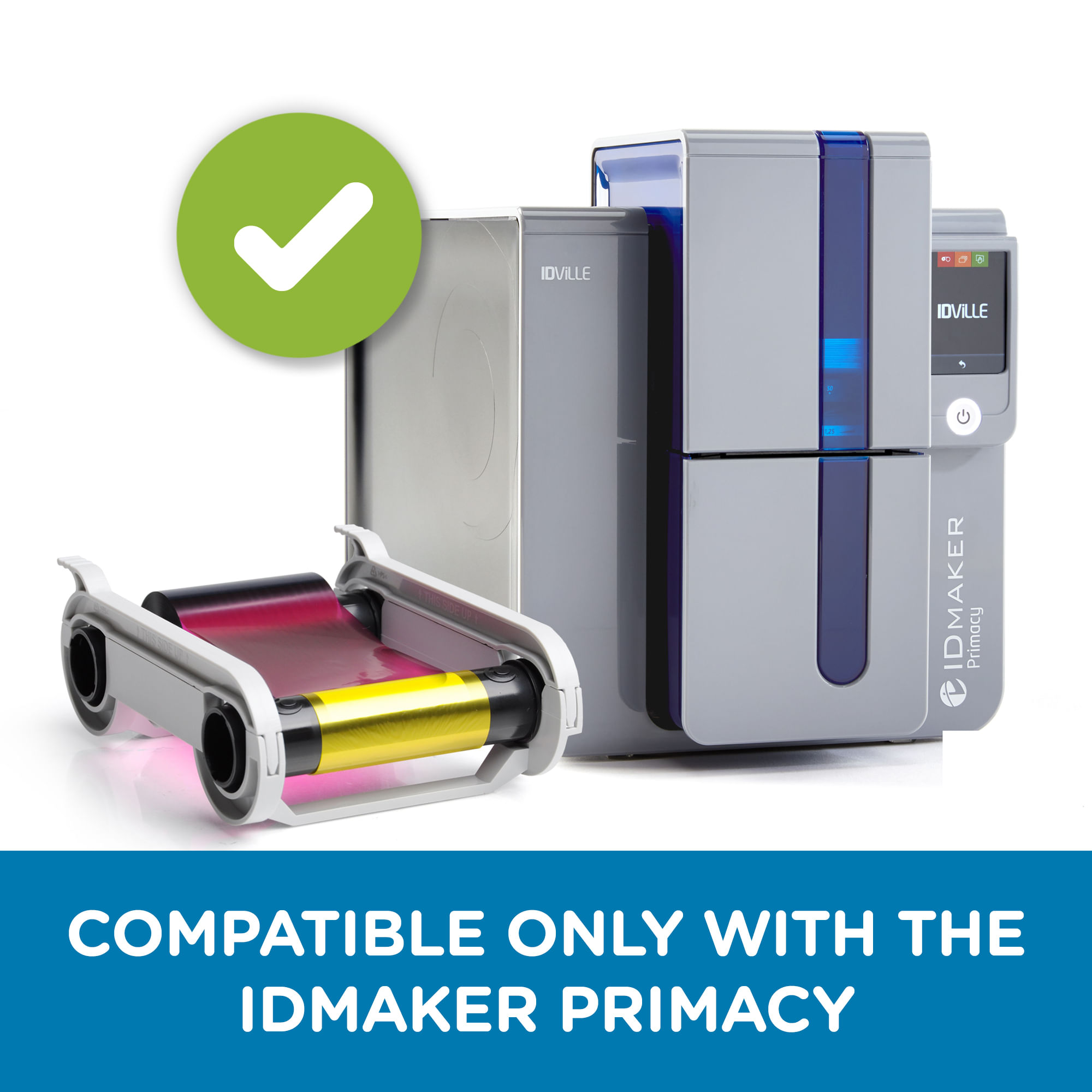 ID Maker Primacy 200-Print YMCKOK Printer Ribbon - IDville